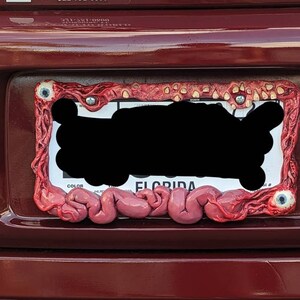 Guts License Plate Frame Anime Horror - Etsy