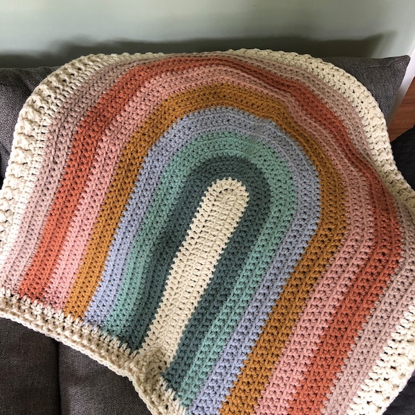 Phoenix Rainbow Blanket — PATTERN (includes 3 Sizes) - Etsy