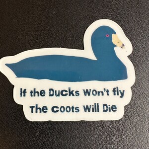 Im Fast as F Boi Blue Wing Teal Duck Sticker - Etsy