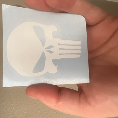 Punisher Any Size or Color Custom Cut Vinyl Decal Sticker Free Shipping ...