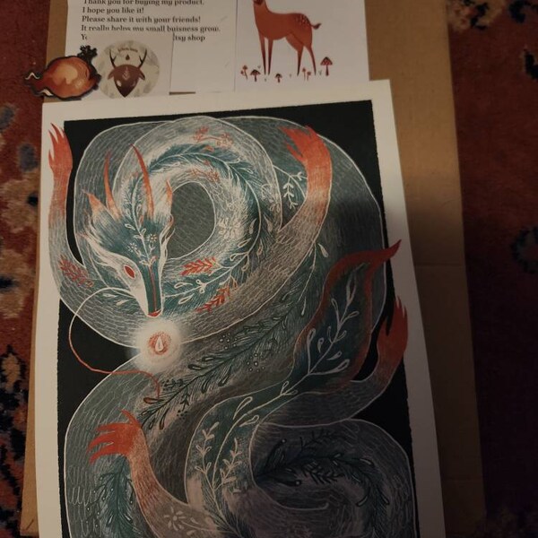 Varsovia Basilisk • Dark Fantasy Art Print • Polish Legend - Etsy UK