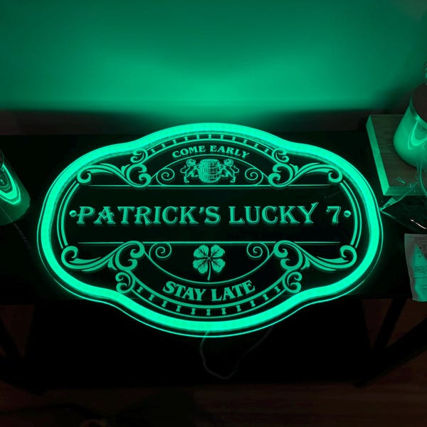 Ufc Led Sign, Ufc Neon Light, Ufc Light up Sign, Ufc Logo Sign, Box ...