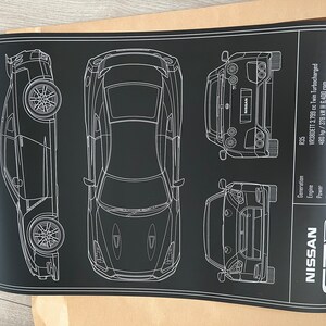 Honda S2000 AP2 CR Blueprint Poster - Etsy
