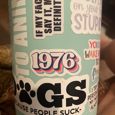 Number 18 Sticker 18th Birthday Stickers Number Stickers - Etsy