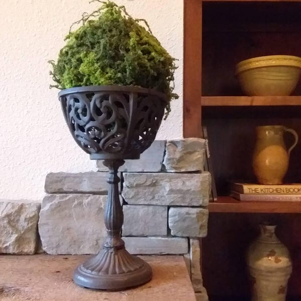 Moss Covered Oval Grapevine Wreath Base - Etsy