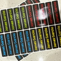 20 Shoe Labels 10 Left, 10 Right Waterproof and Fade Resistant Labels ...
