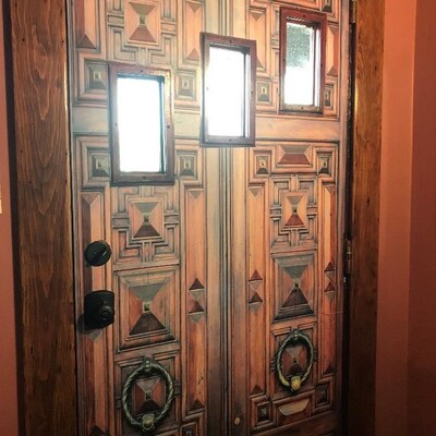 Underwater Art Underwater Decor UNDERWATER DOOR MURAL Peel - Etsy