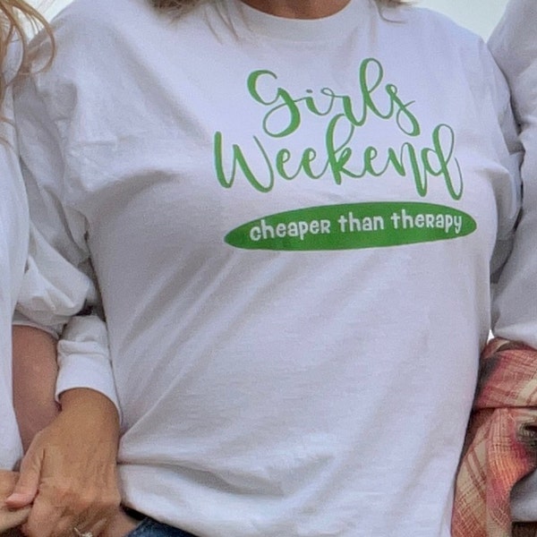 Girls Weekend Cheaper Than Therapy Svg, Girls Weekend Svg, Girls ...