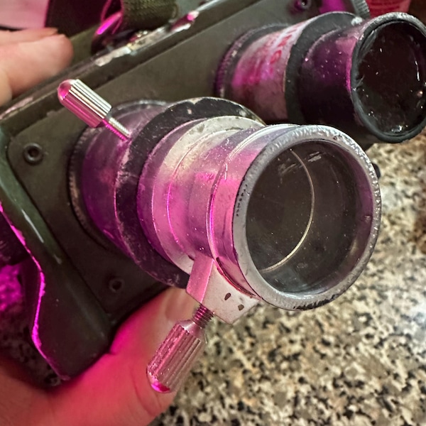 ECTO Goggles Lens Screws Ghostbusters Thumb Adjustment Stainless Steel ...
