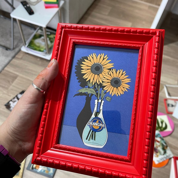 5 Pack of Funky Postcards/mini A6 Illustrated Art Prints. Bestselling ...