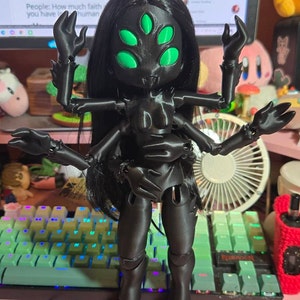 DIGITAL .STL Alien Kabbit Pre-supported Files for SLA Printing 26-28cm ...