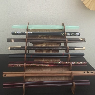 Chopsticks Display Stand/organizer - Etsy