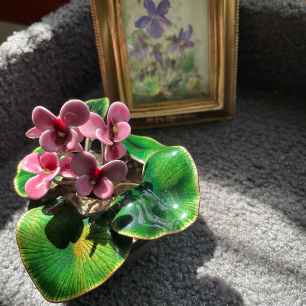 TERRY HABEGER Art Pottery Metallic Gold Crackle White Crackle Ceramic ...