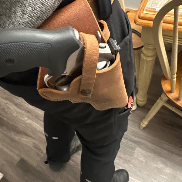 Smith & Wesson Model 686 L Frame Holster - Etsy