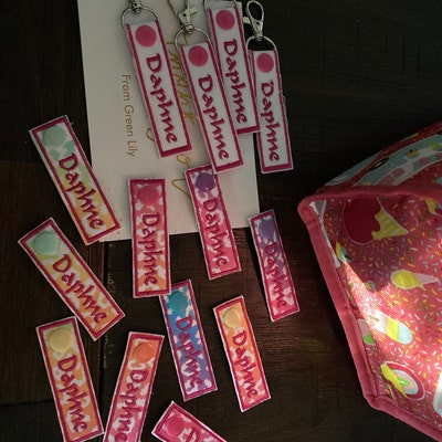 5 X Cloth Diaper Label Cloth Nappy Tags Snap on Name Tags for - Etsy ...