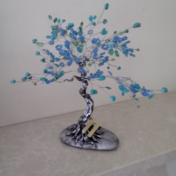 Magic Tree Gemstone Tree of Life Crystal Tree Birthday Gift Feng Shui ...