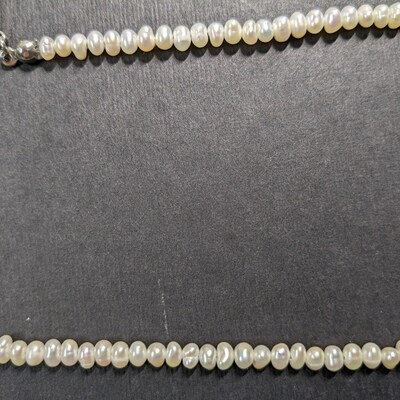 CLAM Real Freshwater Pearl Necklace Choker Pearl Necklace for - Etsy