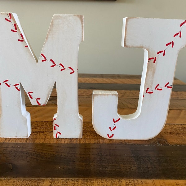 Vintage Baseball Name, Baseball Letters, Personalized Baseball Name ...