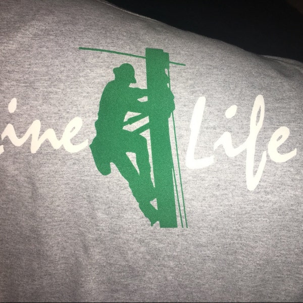 Line Life SVG File,electrical Lineman SVG File,electrician SVG File ...