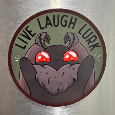 Mothman Magnets Cute Cryptid Mothman Magnet Set Boba Mothman Series ...