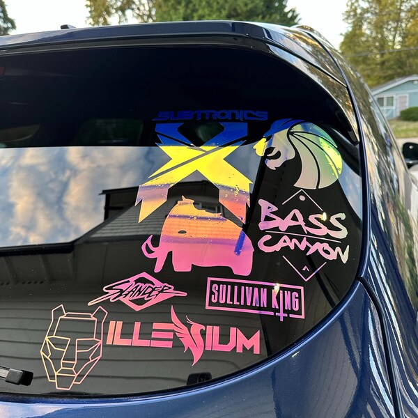 Sullivan King Full Text Flat EDM DJ Logo Vinyl Car Laptop Custom Decal ...