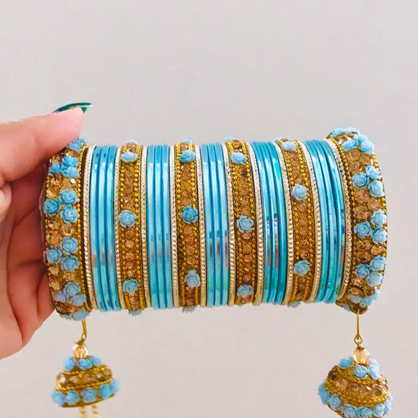 Gajjra Churiyan magenta - Etsy