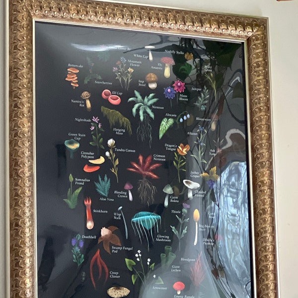 A Tolkien Bestiary - Art Print - Selected Beasts From Tolkien's ...