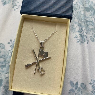 Color Guard Flag Rifle Saber Necklace - Etsy