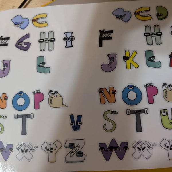 Alphabet Lore Children's Coloring Page | All Letters | Printable - Etsy ...