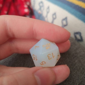 Natural Gemstone D6 Die-engraved D6 Dice-dungeons and Dragons | Etsy