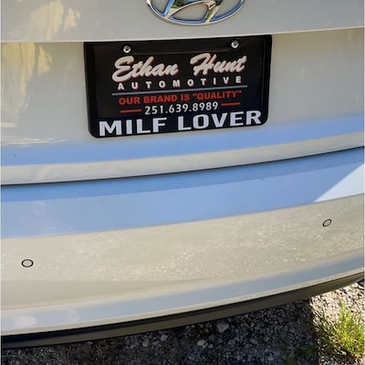 NO FARMS NO Food License Plate Frame Funny Humor Prank License Plate ...