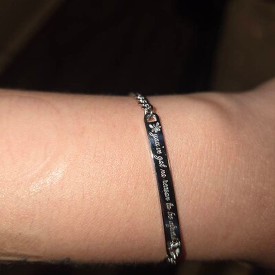 Spinning Out Necklace Engraved Circle Chain Pendant Necklace - Etsy