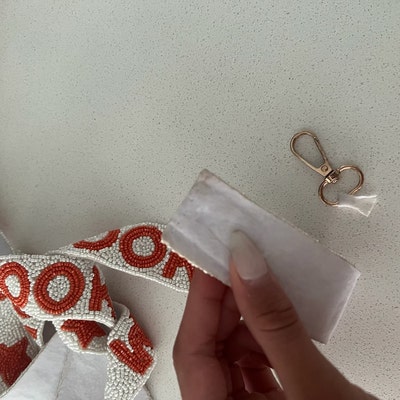 Game Day Foam Finger Beaded Earrings / Seed Bead / College - Etsy