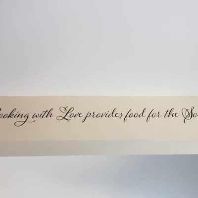 Cooking With Love Provides Food for the Soul Kitchen Quote Sticker ...