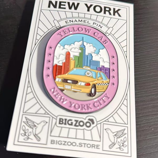 New York Travel Enamel Pins - Brooklyn Bridge Pin, New York Gift, New ...