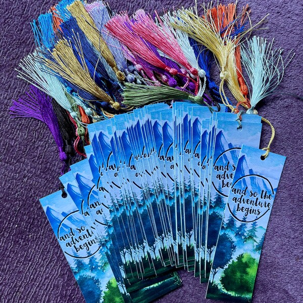 And so the Adventure Begins Printable Bookmarks, Not All Those Who ...