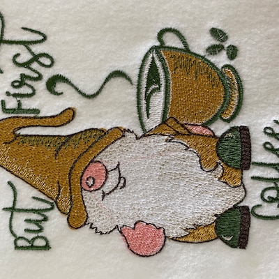 Halloween Gnome Machine Embroidery Design 5 Sizes. - Etsy