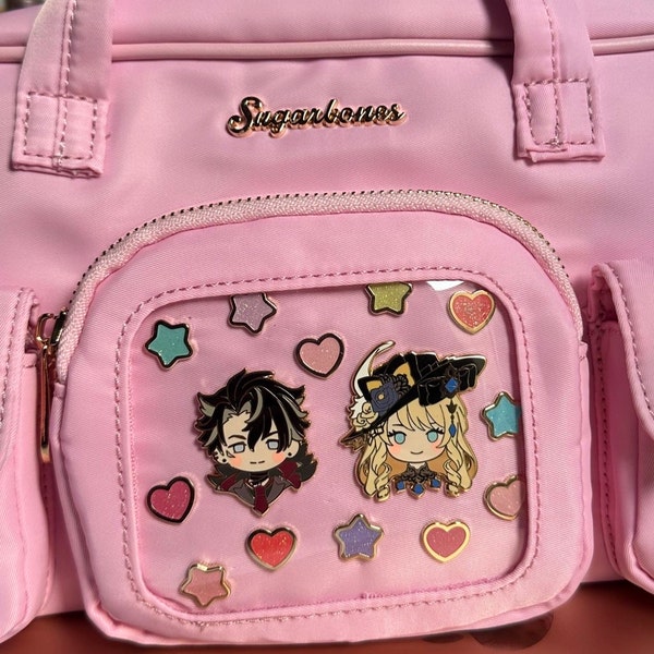 Star Enamel Pins Mini Pins Filler Pins Cute Enamel Pin Glitter Enamel ...