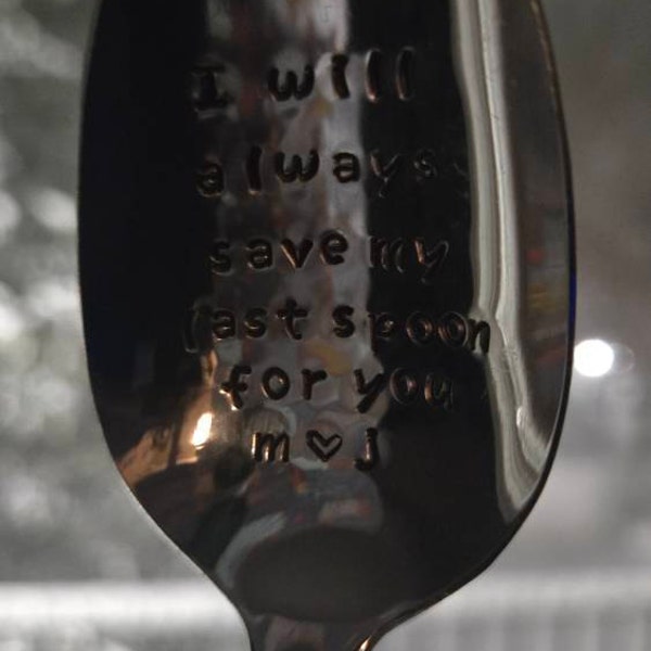 Personalized Peanut Butter Spoon Gift for Dad Gift for Him PB&J Spoon ...
