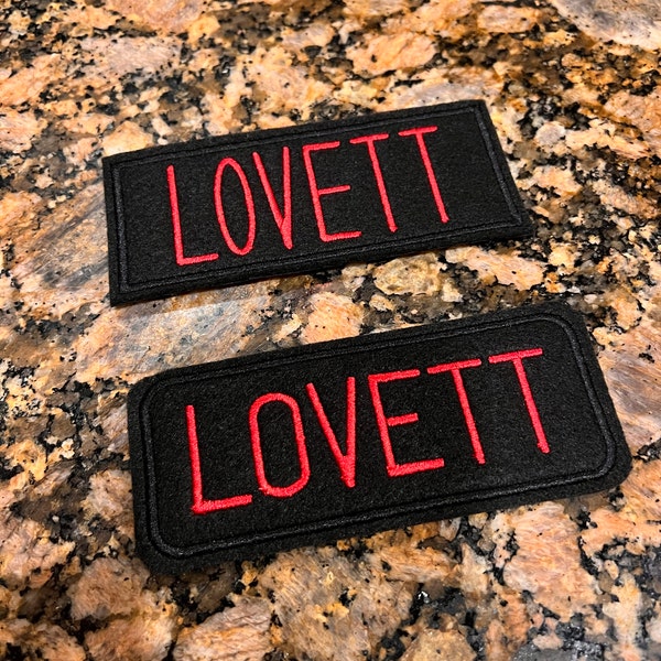 Ghostbusters 2 GB2 Name Patch Custom Iron on Patch or Hook & Loop Name ...