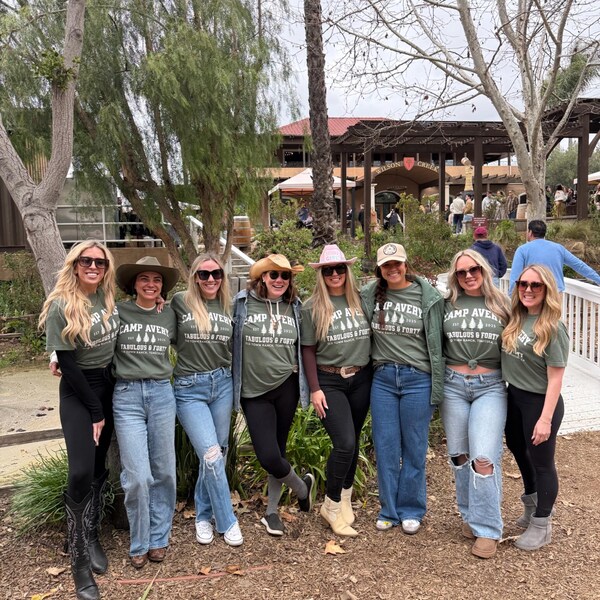 Camp Birthday Party Shirt, Camp Themed Party, 25th Birthday Party Shirt ...