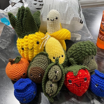 Animal Crackers Crochet Pattern Bundle EBOOK PDF Knotmonsters Amigurumi ...