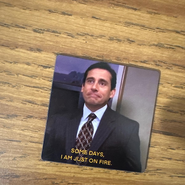 The Office Magnet W/ White Border | Would an Idiot Do That? | Dwight ...