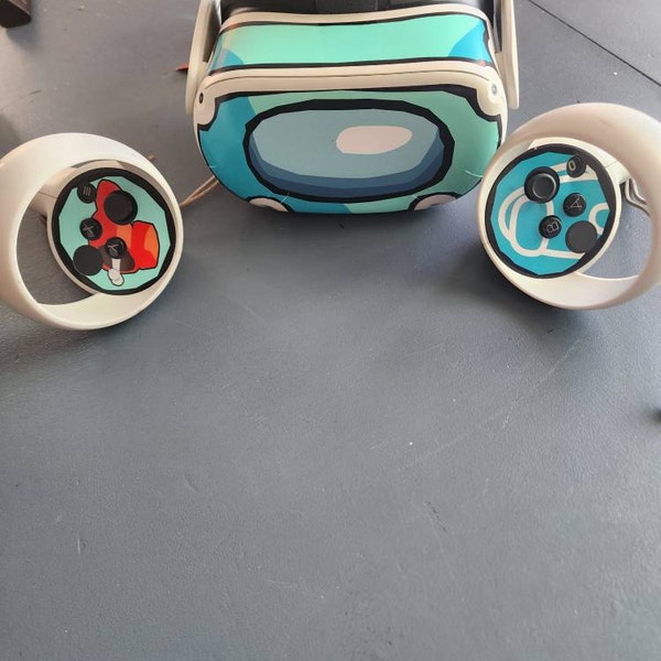 Meta Quest 3 Skin Decal Template DIGITAL DOWNLOAD - Etsy