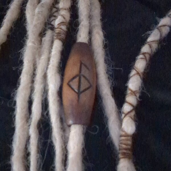 Dreads on Elastic Band Dreadlock Extension Ginger Dreads Green Dreads ...