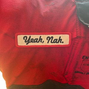 Yeah, Nah. Patch - Etsy