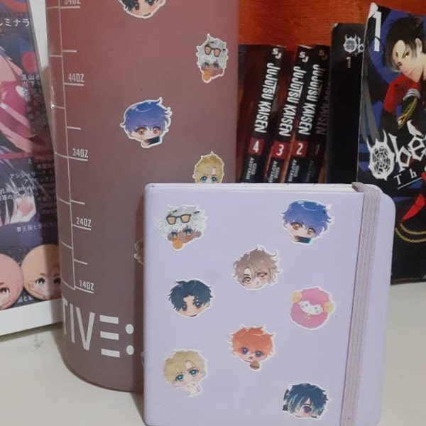 Obey Me! Shall We Date Holographic Chibis Sticker Sheet Version 1 | 8 ...