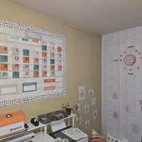 Boho Classroom Schedule Template Editable - Etsy UK