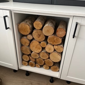 Wheel of Logs 20kg of Premium Kiln Dried Silver Birch Firewood Logs - Etsy