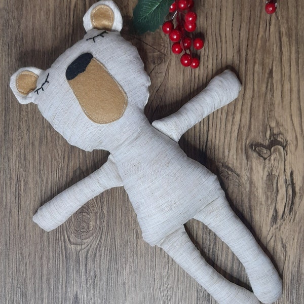 Stuffed Animal Pattern– Bear Doll Body 18”, PDF Sewing Patterns ...